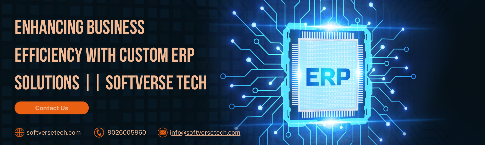 Unlocking Business Success with Custom ERP Solutions||Softverse Tech